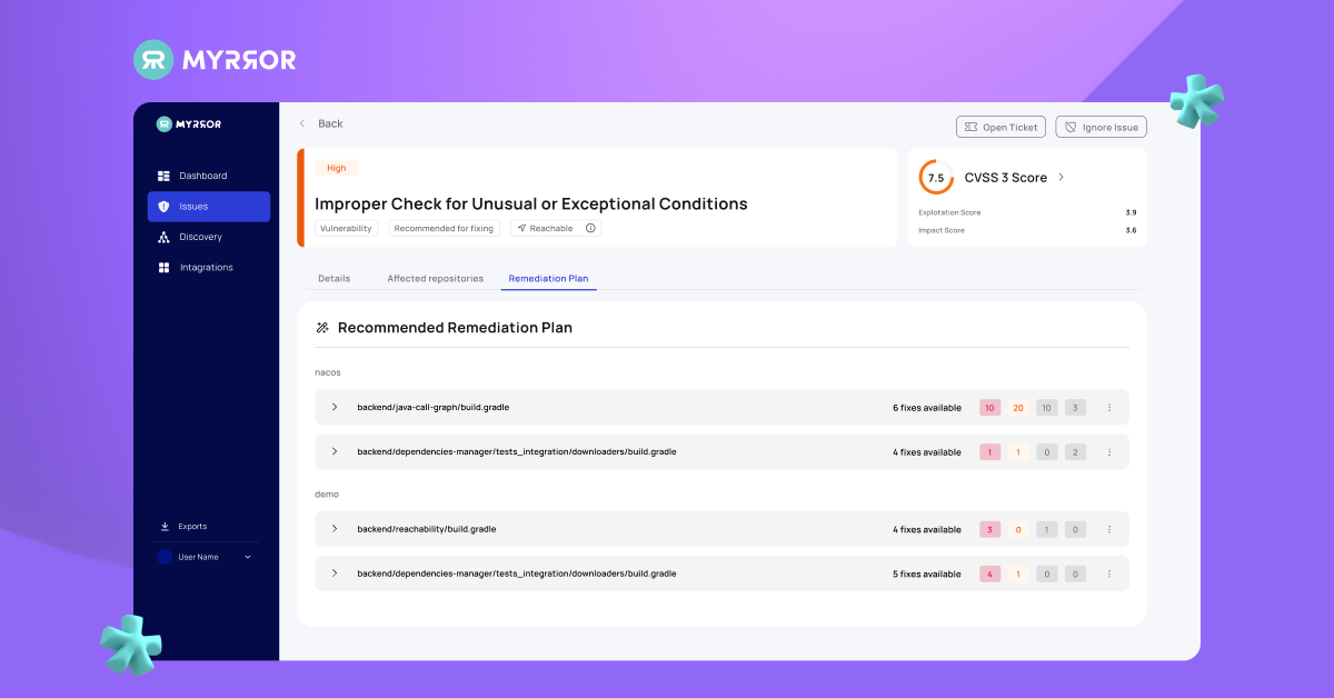 Remediation Planning - Myrror Security Remediation Planning - Myrror Security